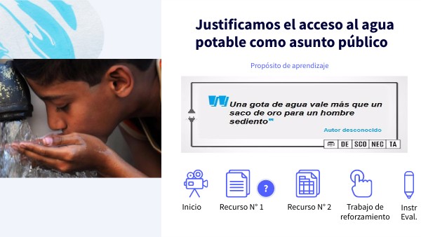 3ro DPCC - Ses01- Sem25- el agua potable | Genially
