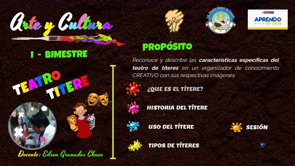 SEM 5-El teatro de títere-2021-Edson Granados Chuco