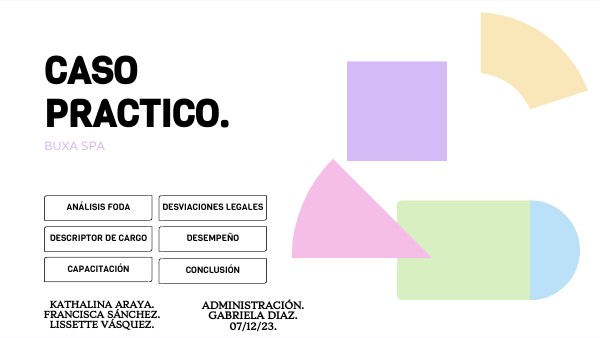 caso practico | Genially