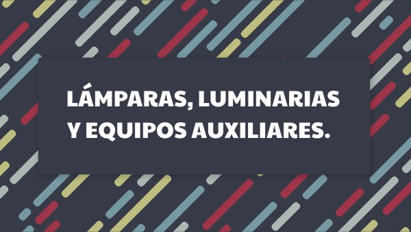 LUMINARIAS | Genially