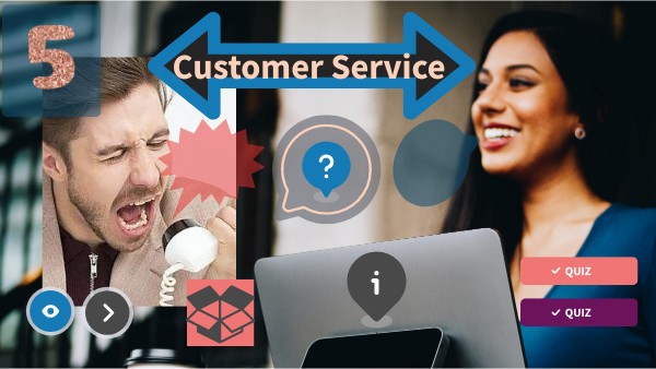 Interactive image 5 CUSTOMER SERVICE 04/21 | Genially