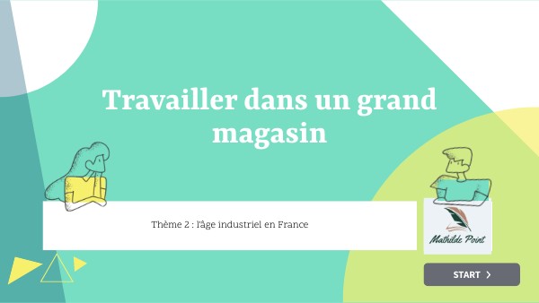 Travailler dans les grands magasins | Genially