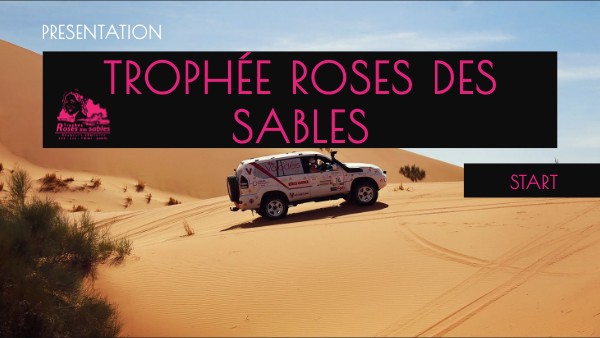 Présentation Trophée roses des sables | Genially