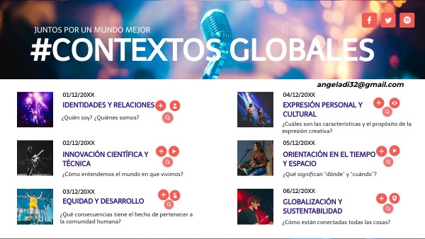 CONTEXTOS GLOBALES PAI | Genially