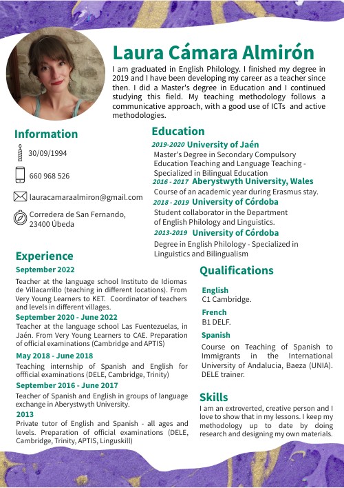 CV Laura Cámara | Genially