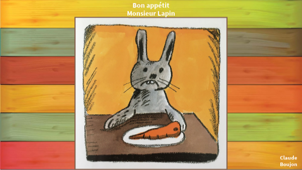 Bon Appétit ! Monsieur Lapin ! | Genially