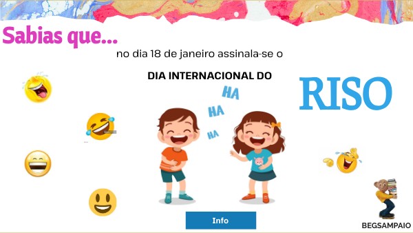 Dia Internacional do Riso | Genially