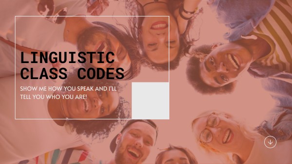 LINGUISTIC CLASS CODES