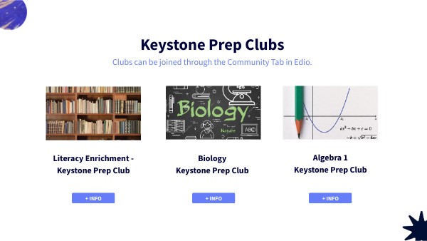 Keystone Prep Clubs