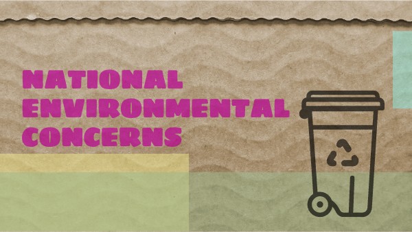 national environmental concerns