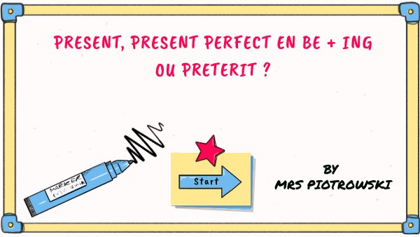 Continuous present perfect or preterite