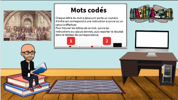 Mots codés | Genially