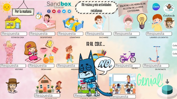 Copie 2 SOFIA - MI RUTINA DIARIA | Genially