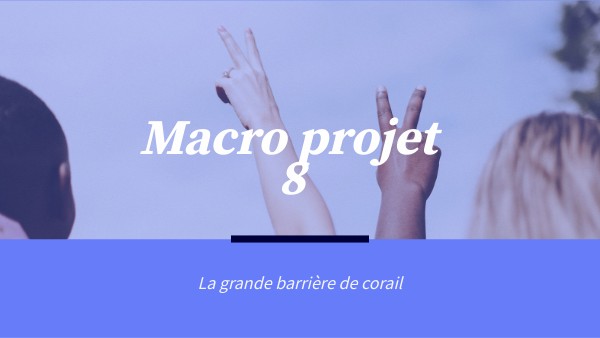 Macro projet troisième période | Genially