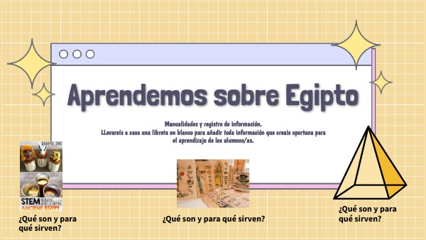 APRENDEMOS SOBRE EGIPTO