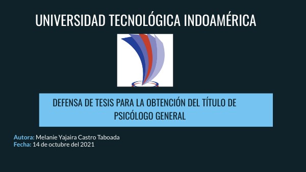 IE Y DL DEFENSA DE TESIS
