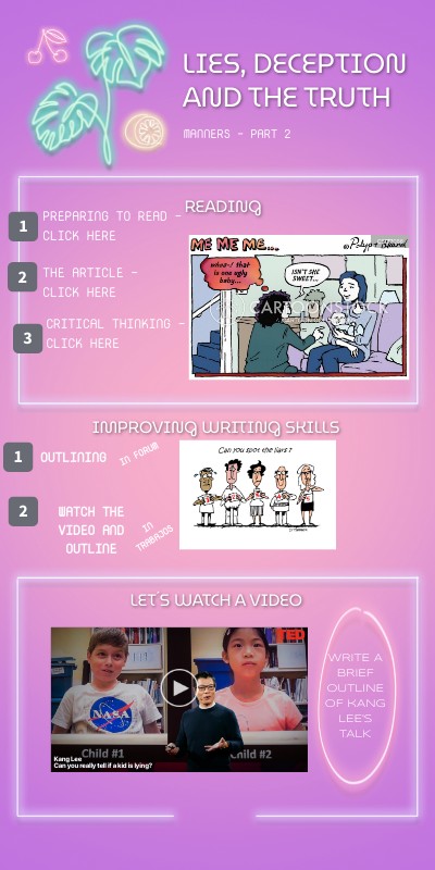 MANNERS PART 2 | Genially