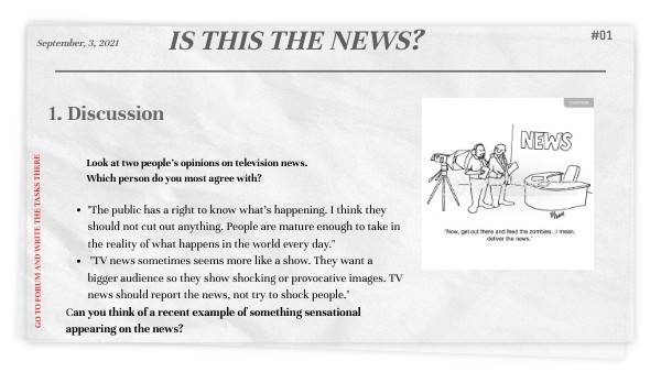 Is this the news? Examples | Genially