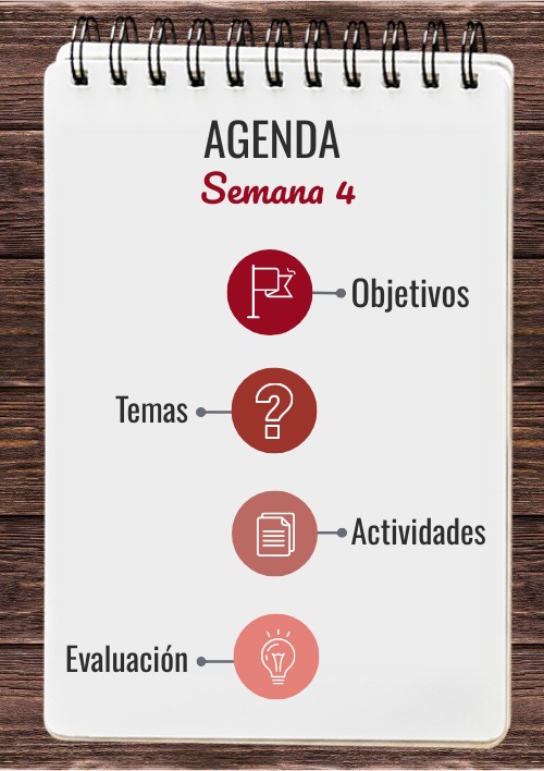 Agenda - Semana 4 | Genially
