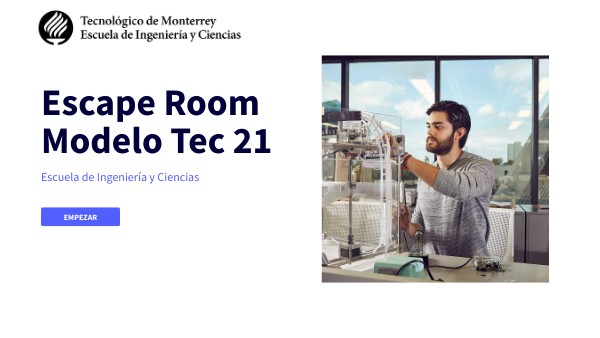 ESCAPE ROOM TEC21 | Genially