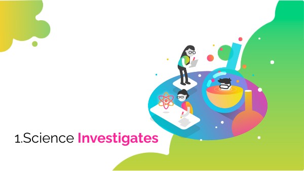 1. Science investigates