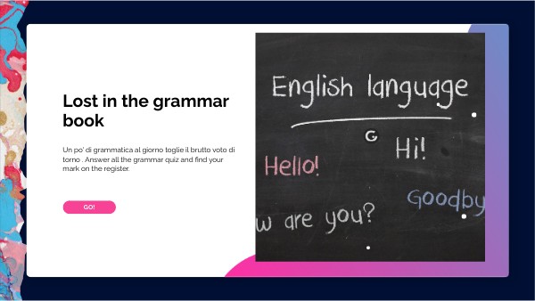 GRAMMAR REVIEW | Genially