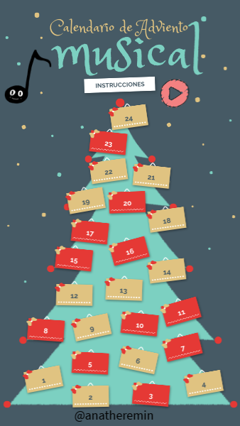 Calendario musical adviento