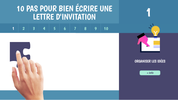 Lettre d'invitation | Genially