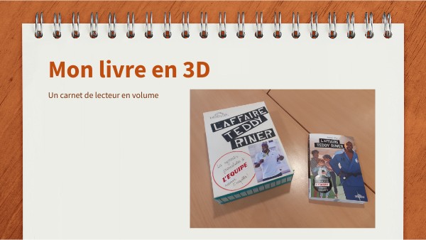 Fabrique ton livre en 3D | Genially