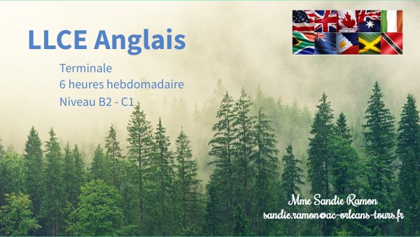 LLCE Terminale | Genially