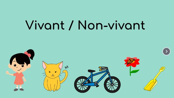 Vivant / Non-vivant