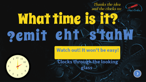 Telling the time | Genially