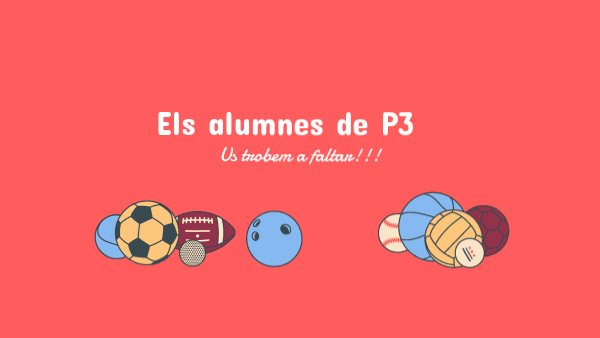 El grup de P3 | Genially