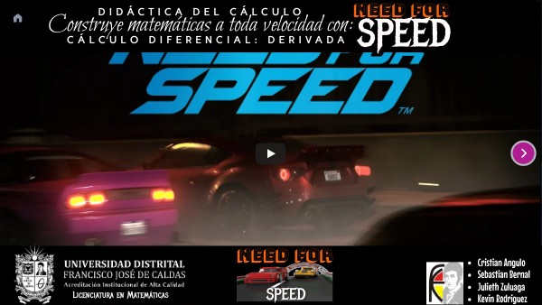 Need For Speed en cálculo diferencial