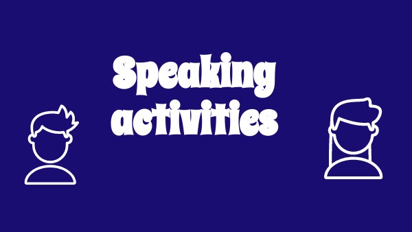 Speaking activities B01 unit 2A | Genially