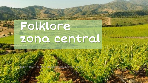 Folklore zona central | Genially