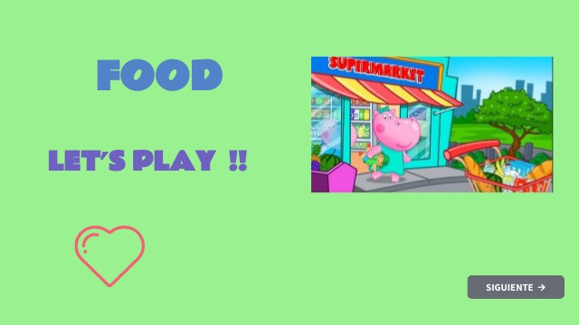 FOOD - game | Genially