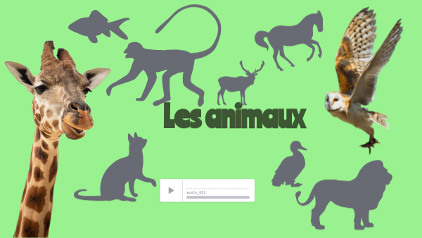 LES ANIMAUX | Genially
