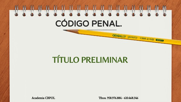 2.- TÍTULO PRELIMINAR | Genially