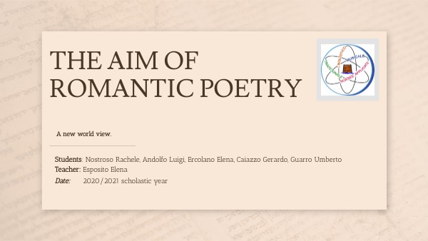 Romantic poetry | Genially