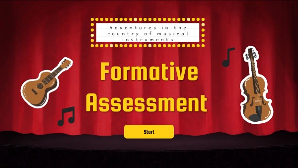 Formative evaluation of musical instruments | Genially