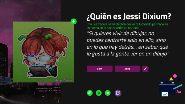 ¿Quién es Jessi Dixium? | Genially