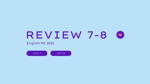 Review U7 8