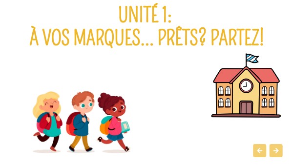 UF-1 LES LIEUX DE L´ÉCOLE