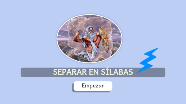 SEPARAR EN SÍLABAS | Genially