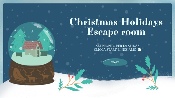 CHRISTMAS ESCAPE ROOM | Genially