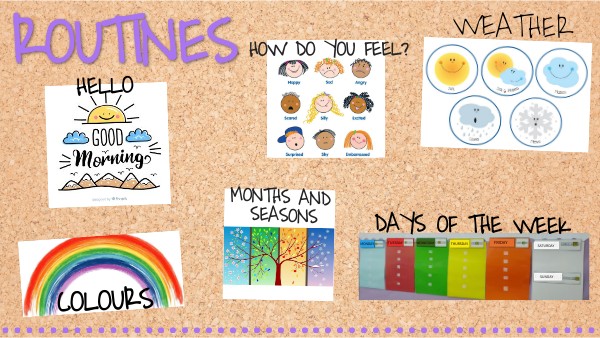 English ROUTINES | Genially