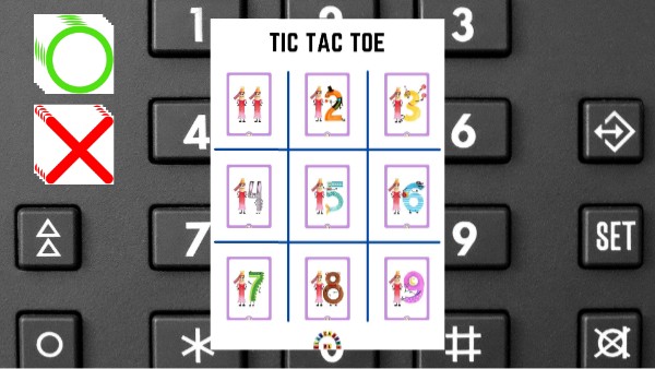 Numbers (10-20) Tic Tac Toe | Genially