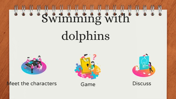 Swimming with dolphins | Genially