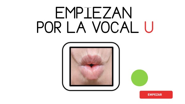 CONCIENCIA FONOLÓGICA VOCAL U